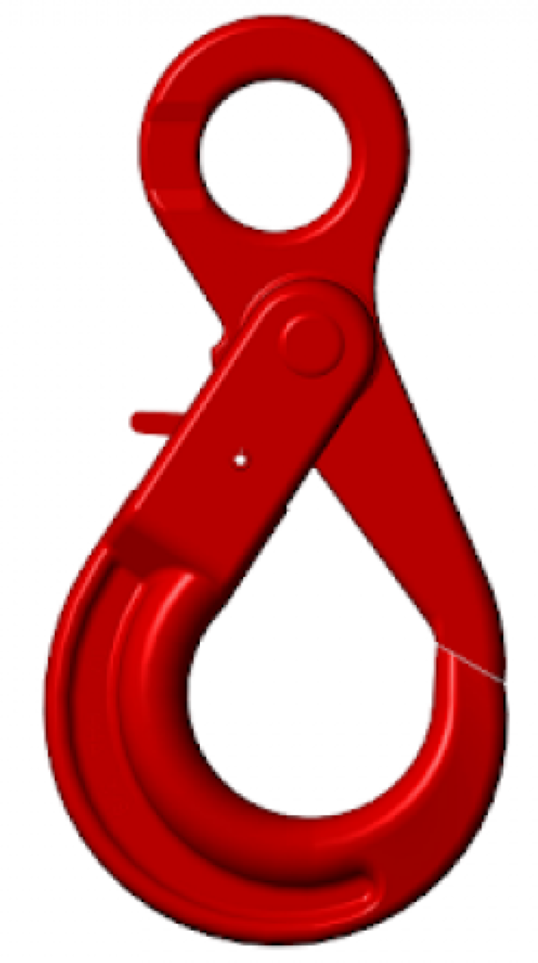 Eye Self-Locking Safety Hook – Heavy-Duty Lifting Hook